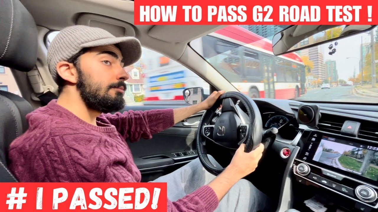 How To PASS Your Driving Test | Mock Test And Test Result#pass #g2test# ...