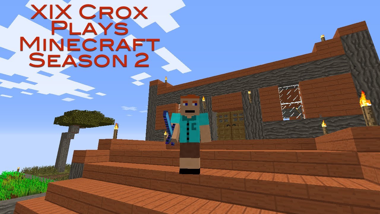 XIX Crox Plays Minecraft 2-19 | The Walled Village - YouTube