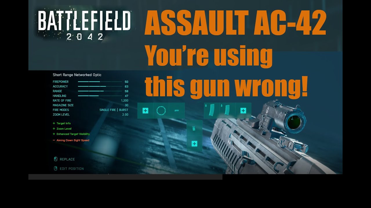 BF 2042 - AC 42 This gun is DEADLY! - YouTube