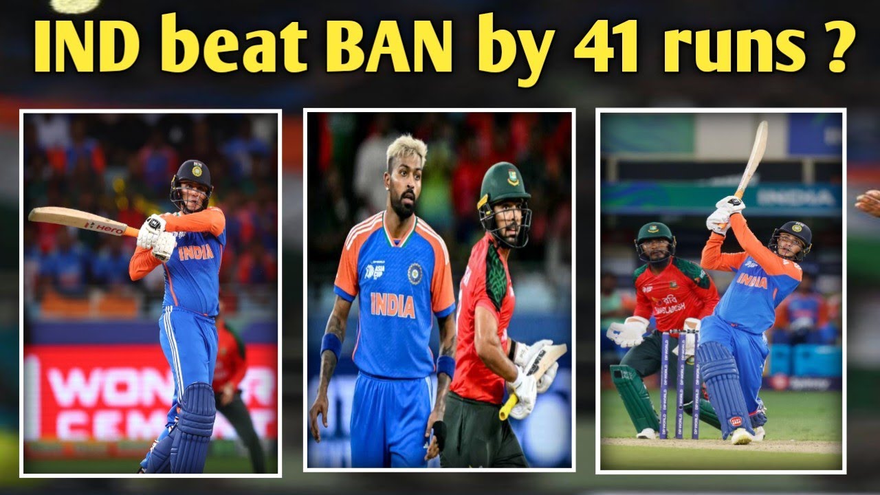 IND beat BAN by 41 runs ? - YouTube