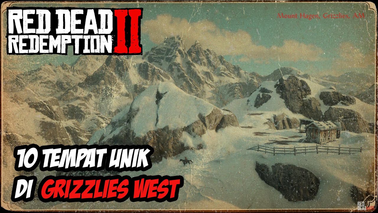 EKPLORASI MAP RDR2 | GRIZZLIES WEST (AMBARINO) - YouTube