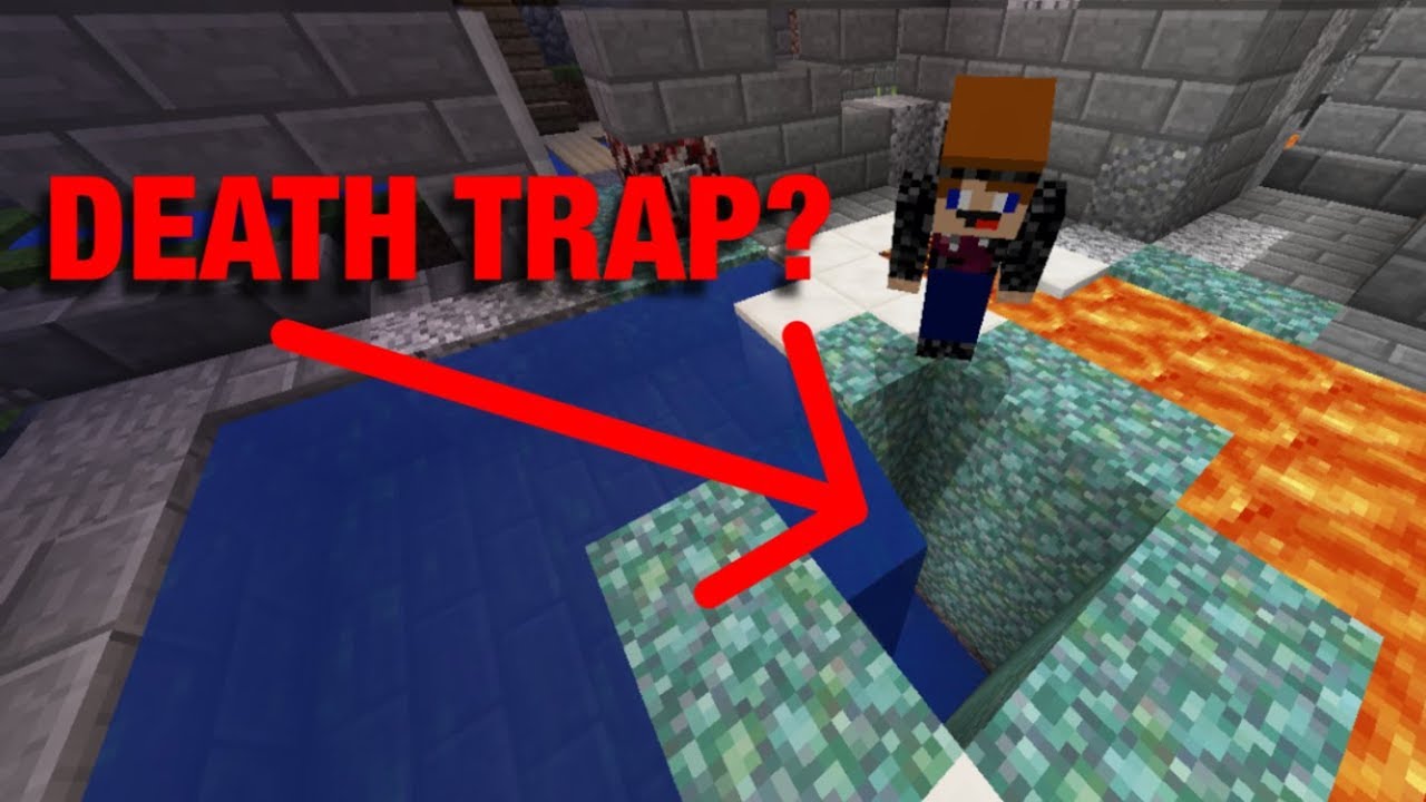 THE DEATH TRAP! Infinity Dungeon EX #3 (Minecraft PE) - YouTube