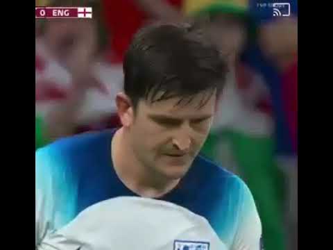 harry maguire launches a ball into space