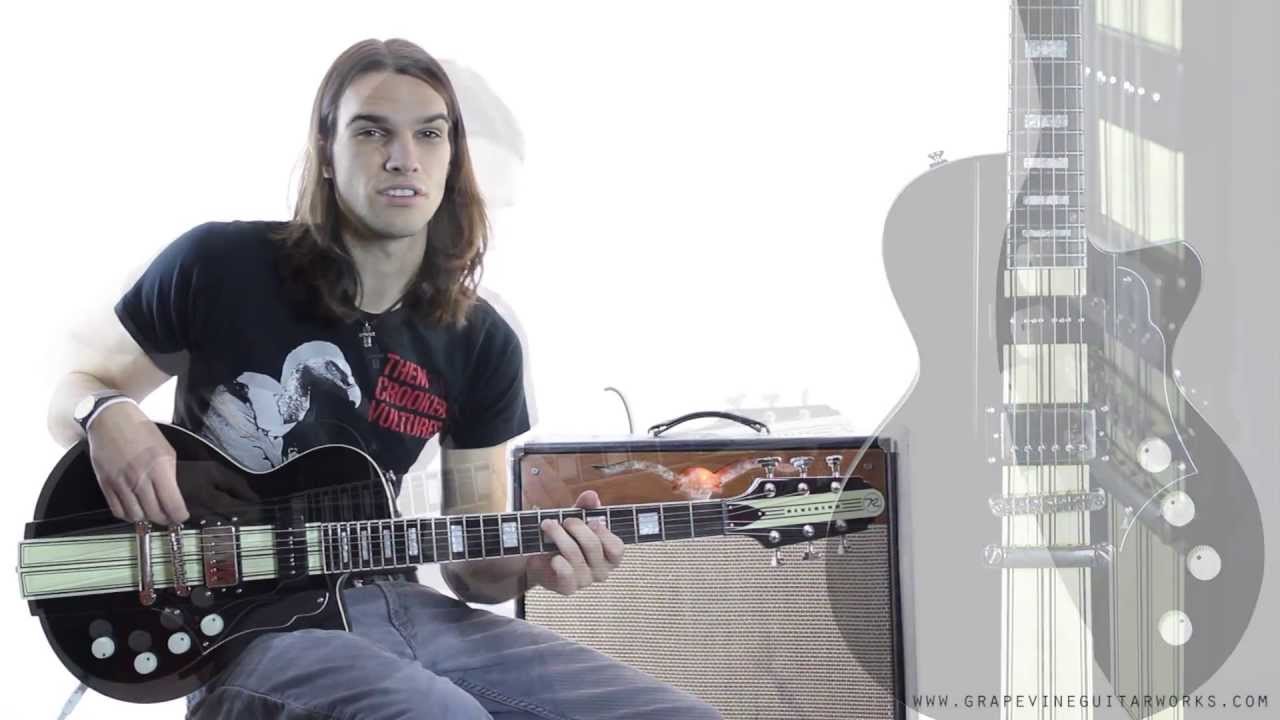 Reverend Rick Vito Signature Electric Guitar (Black) Handsigned by Rick ...