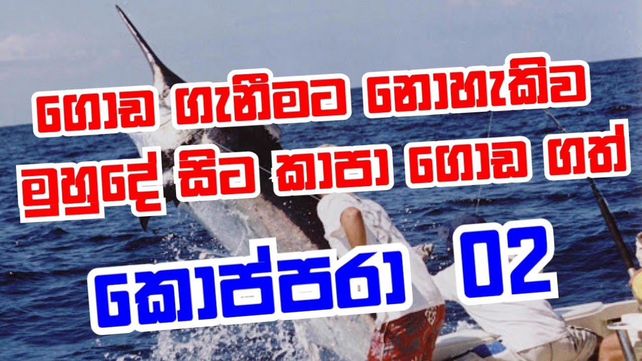 Koppara Fish Cut From The Sea That Could Not Be Recovered - YouTube