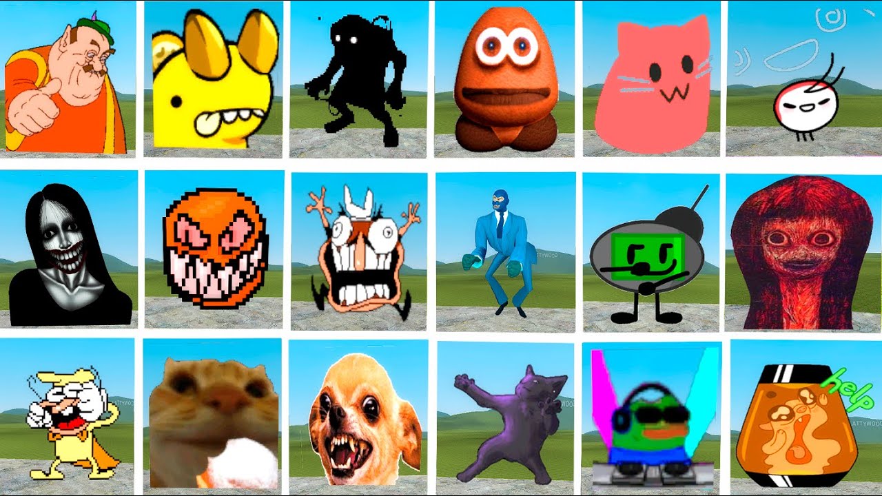 RANDOM NEXTBOTS PACK 2 \ Nextbots \ Gmod! Garry's Mod! - YouTube