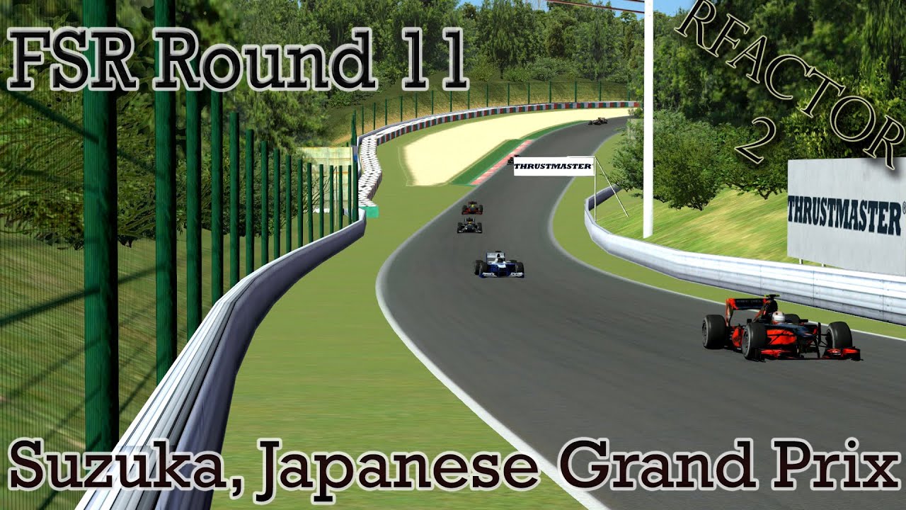 rFactor 2 - FSR 2014: PRO Round 11: Japanese Grand Prix - YouTube