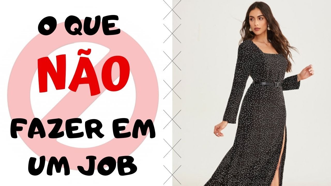 O QUE NÃO FAZER EM UM JOB | Carol Boian - YouTube