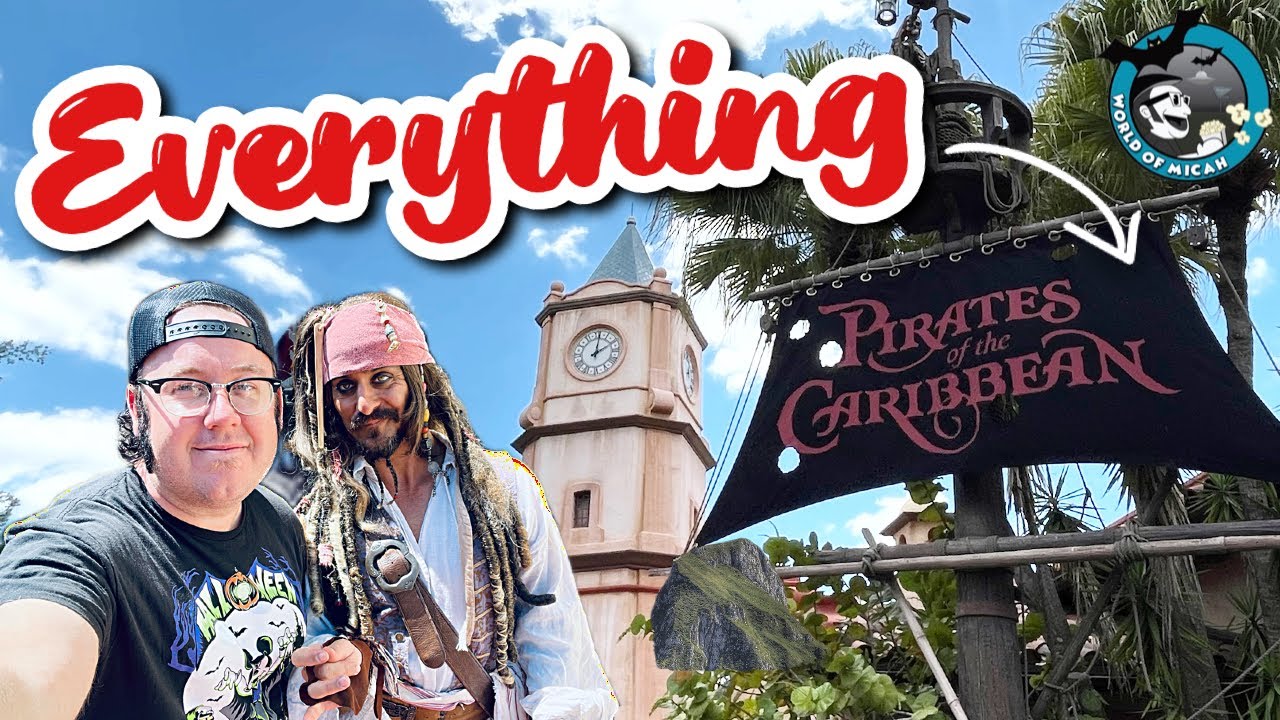 Everything PIRATES OF THE CARIBBEAN at Magic Kingdom Walt Disney World ...