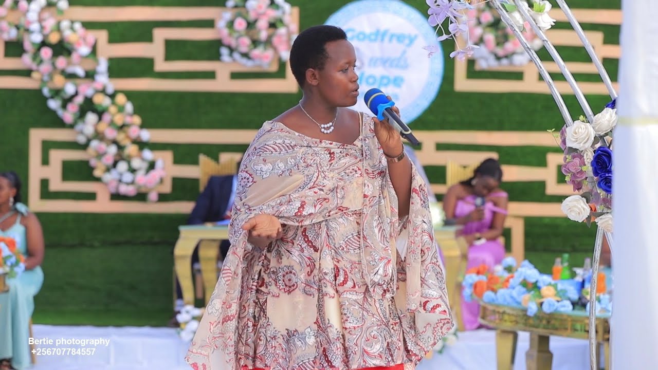 Godfrey and Hope's wedding special song by Happy - YouTube