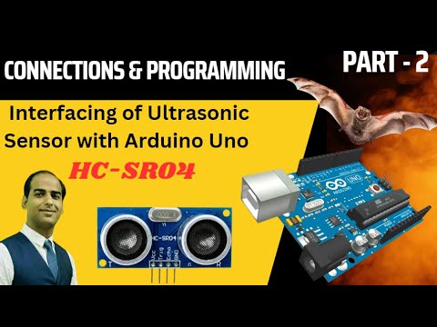 Interfacing of ultrasonic sensor with Arduino - Connection and its Programming - Part2 - YouTube