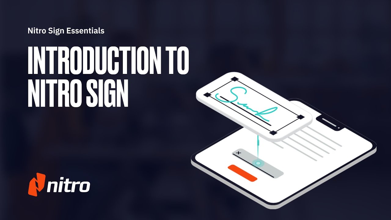 Nitro Sign: Overview - YouTube