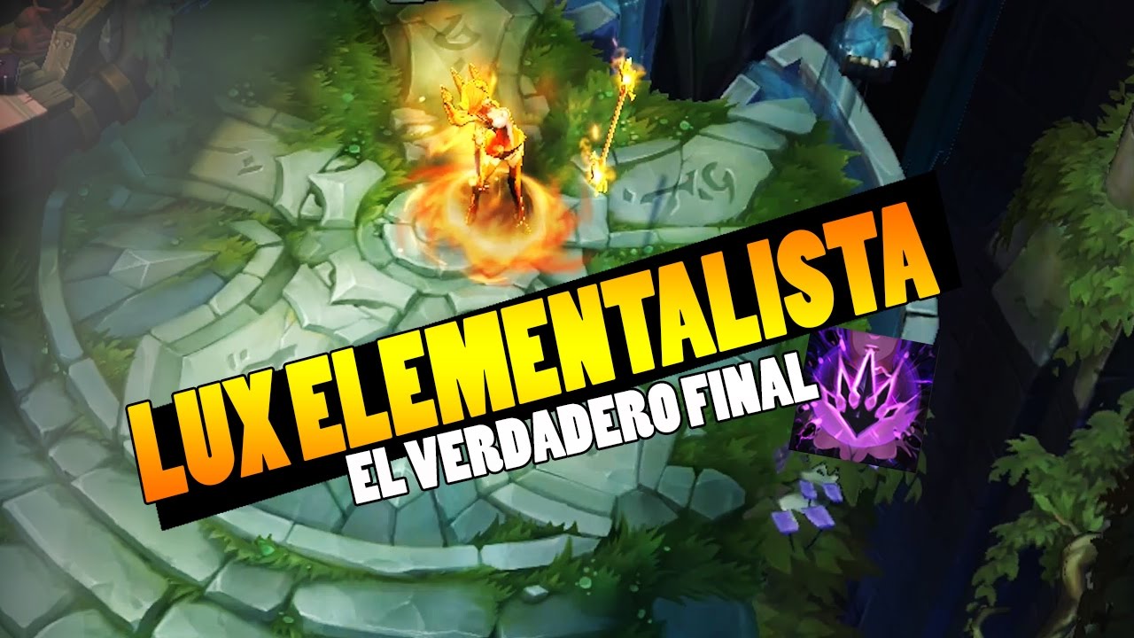 LUX ELEMENTALMENTE MANCO :v - YouTube