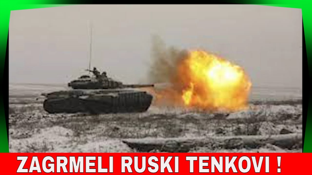 ZAGRMELI RUSKI TENKOVI ! Rusija I Ukrajina Rat najnovije Vesti - YouTube