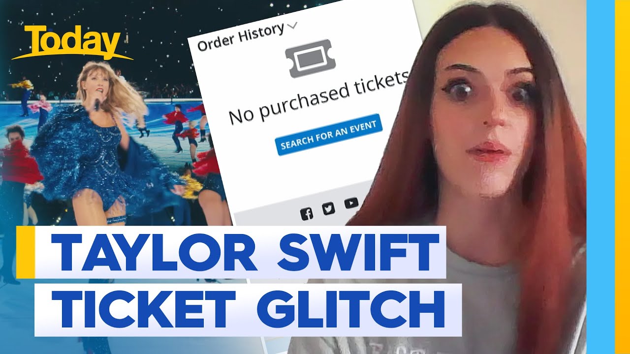 Taylor Swift fan's ticket disappears in Ticketek glitch | Today Show ...