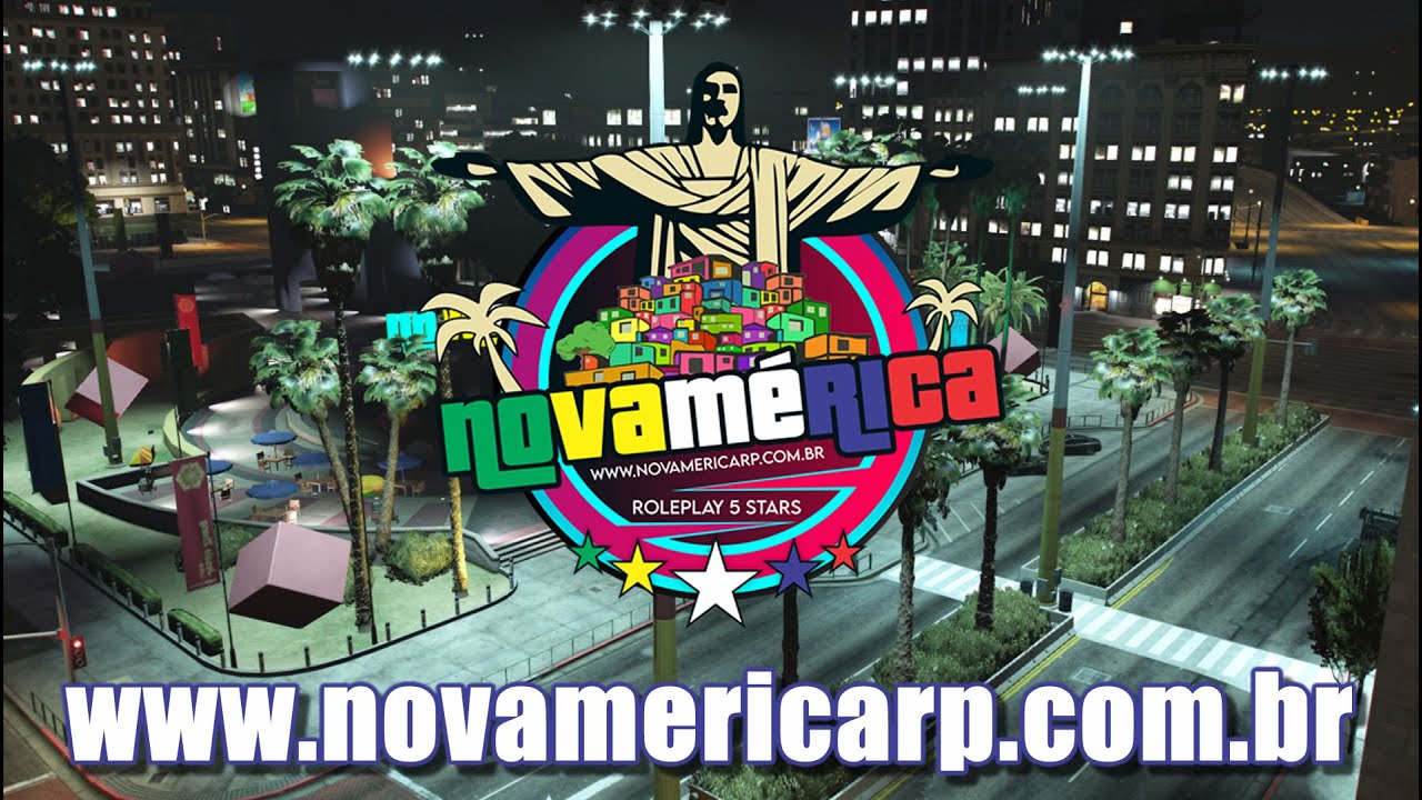 Nova América Roleplay • Fivem • RP • BRxUSA - YouTube