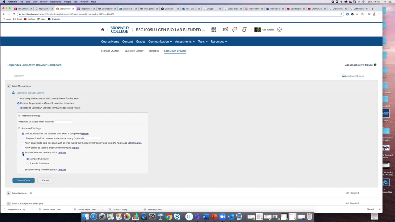 Enable Lockdown Browser - YouTube