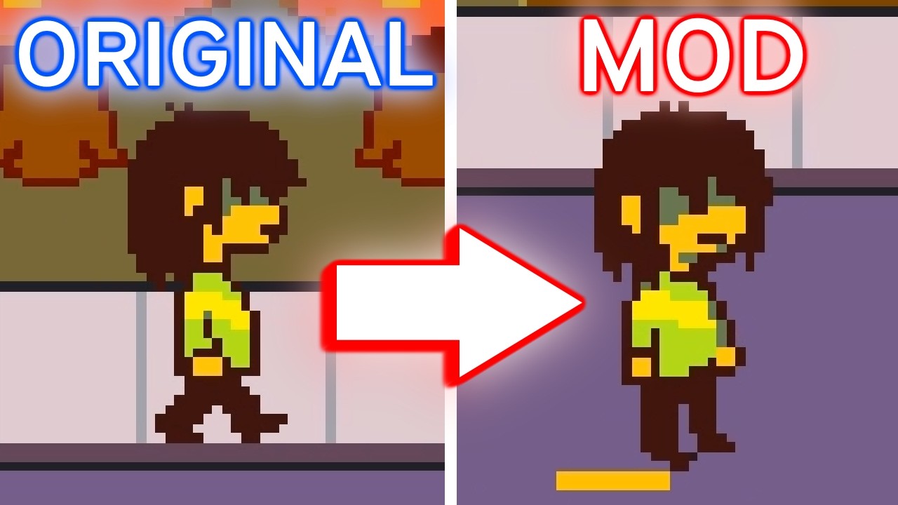 Kris Can Walk DIAGONALLY Now?! ↗️ Deltarune Fan Mods Gameplay - YouTube