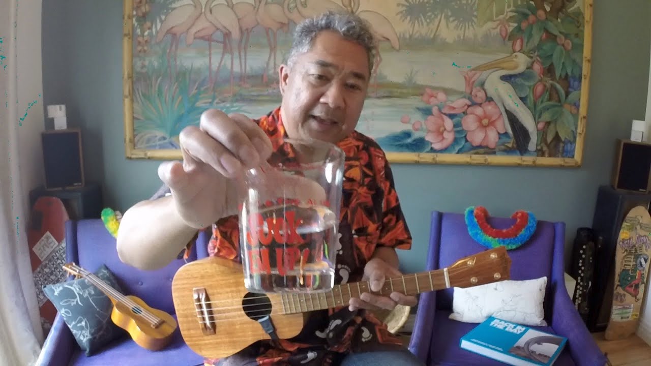 Adrian Demain Lockdown Luau 4 Solo Ukulele Show - YouTube