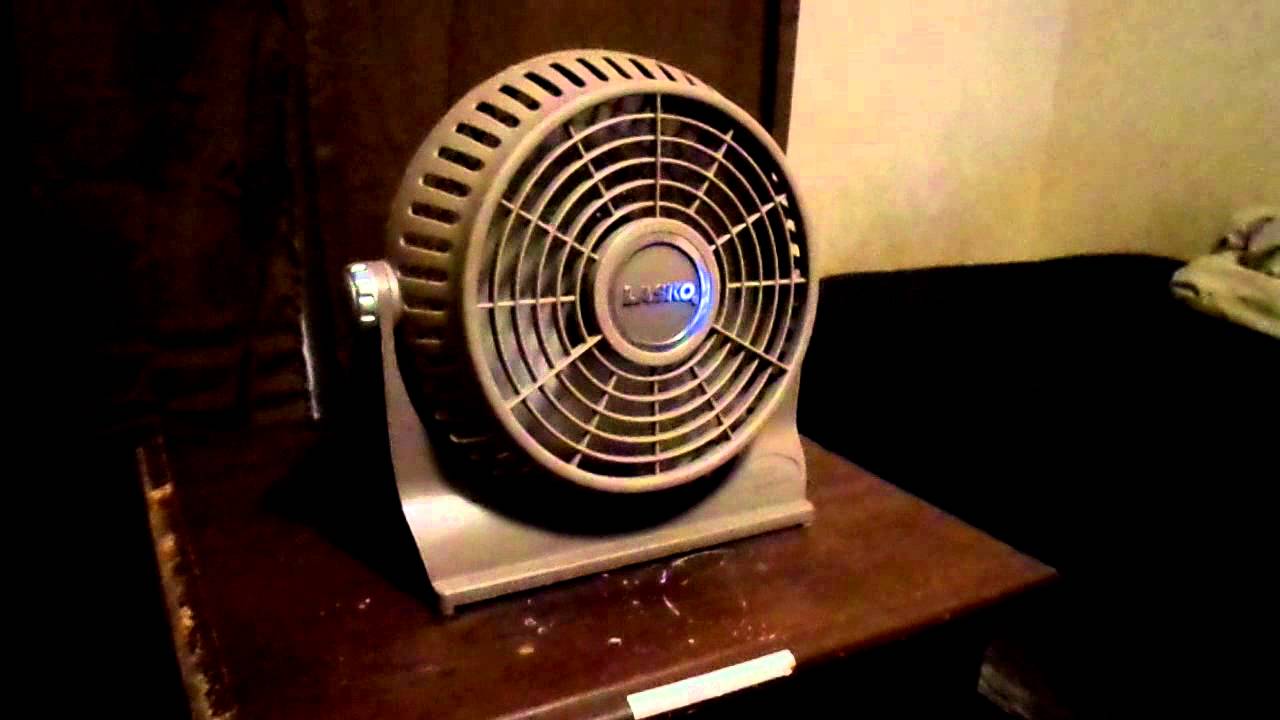 2010 Lasko Breeze Machine 9'' Desk Fan Model 505 - YouTube