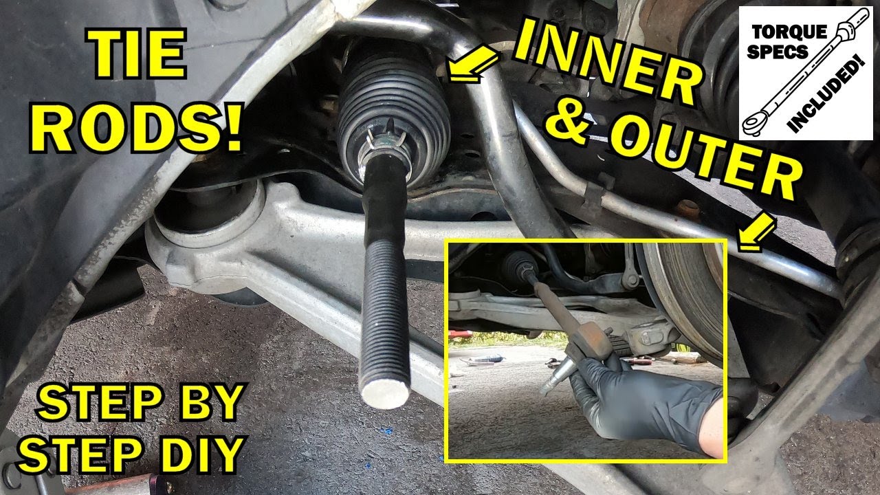 2013-2018 Nissan Altima Inner (+ Outer) Tie Rod Replacement - YouTube