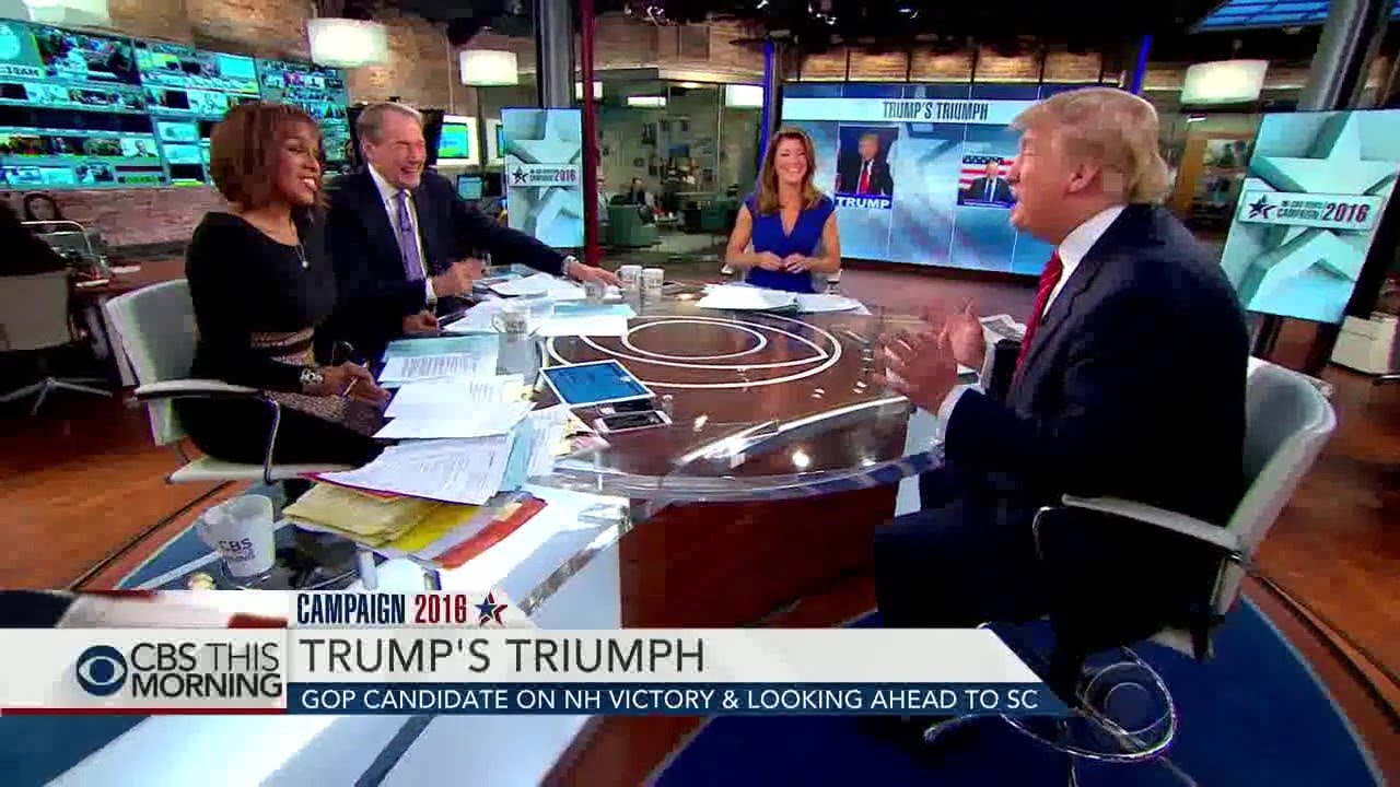 [HD] DONALD TRUMP Interview by CBS (GUNS, Immigration, JOBS, Mexicans ...