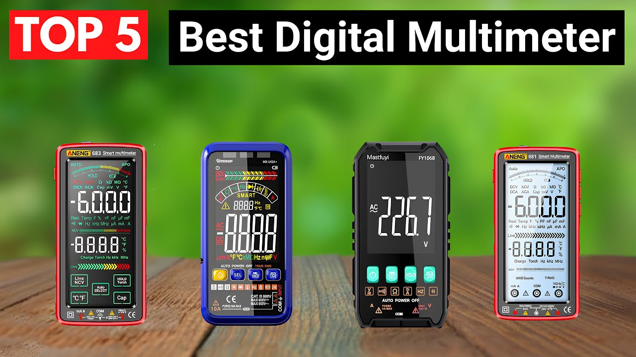 Top 5 Best Digital Multimeters 2025 | Smart & Accurate Multimeter ...