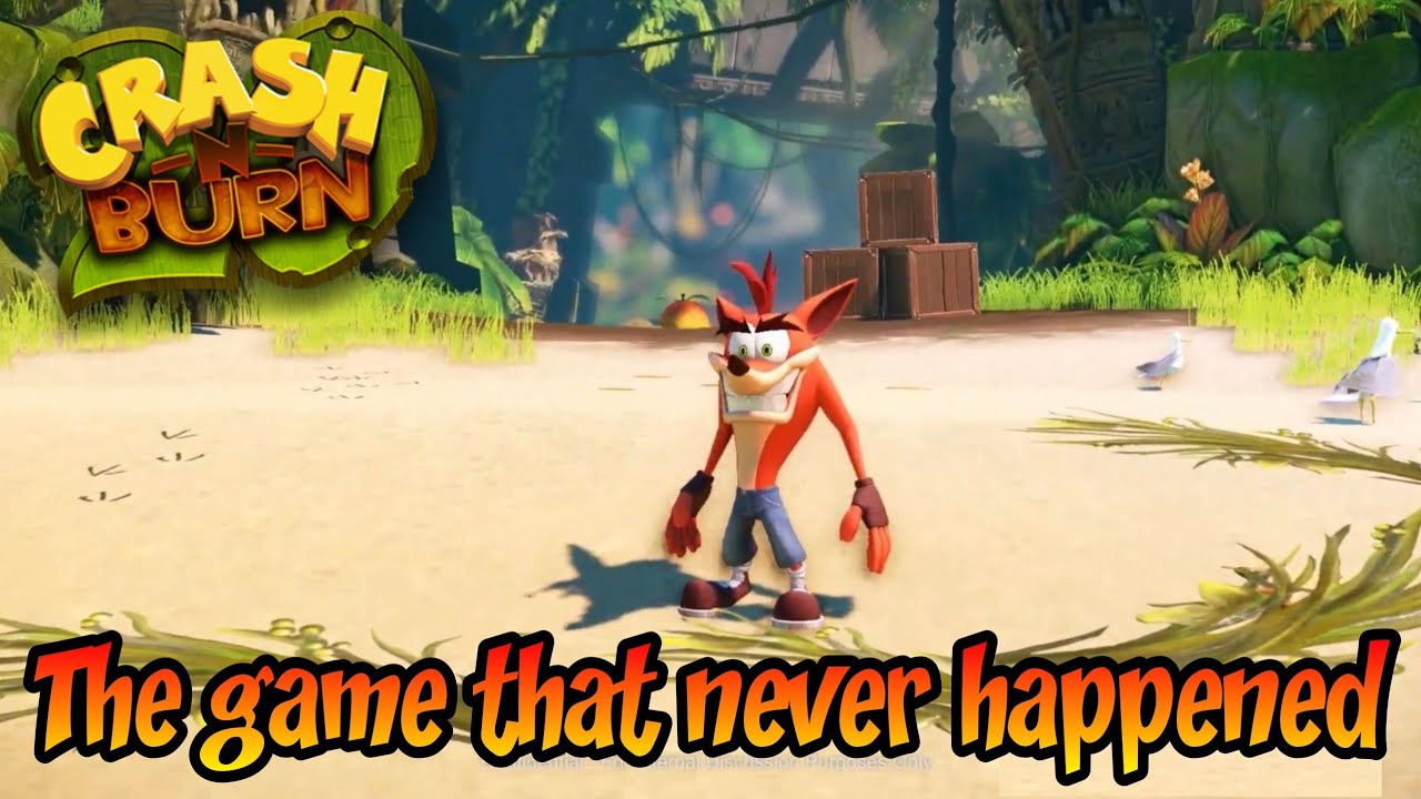 A Look at Crash Bandicoot's "Crash N Burn" 20th Anniversary Demo - YouTube