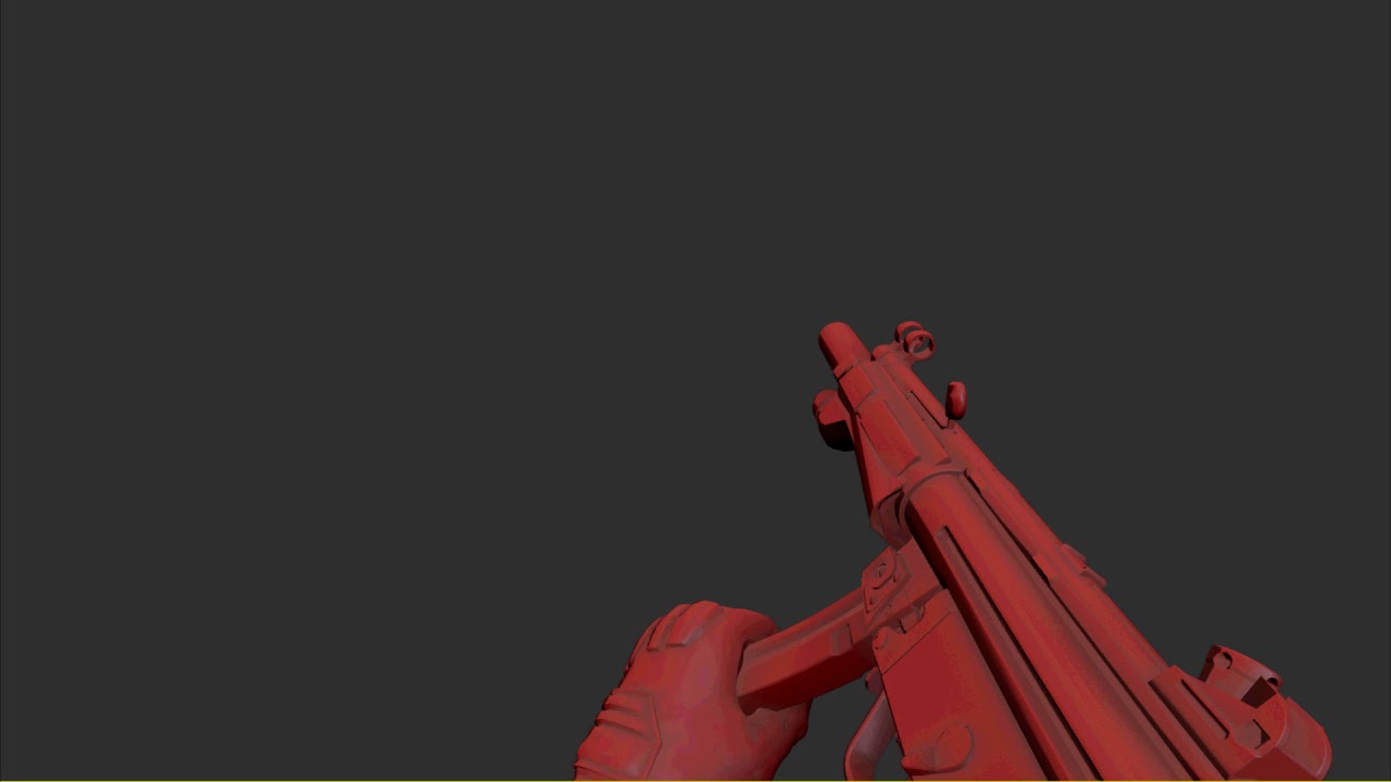 MP5 Animation In Super Slow Motion - YouTube