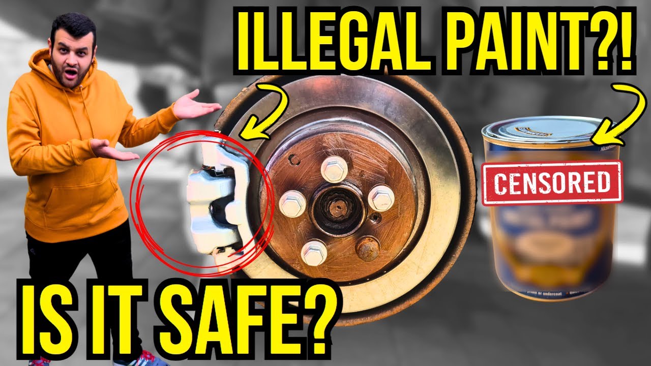 Painting Rear CALIPERS & Sliding Pins on my L322 Land Rover Range Rover ...