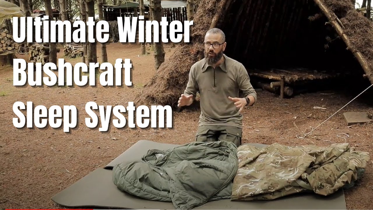 Ultimate Winter Bushcraft Sleep System - British Army Complete Modular ...