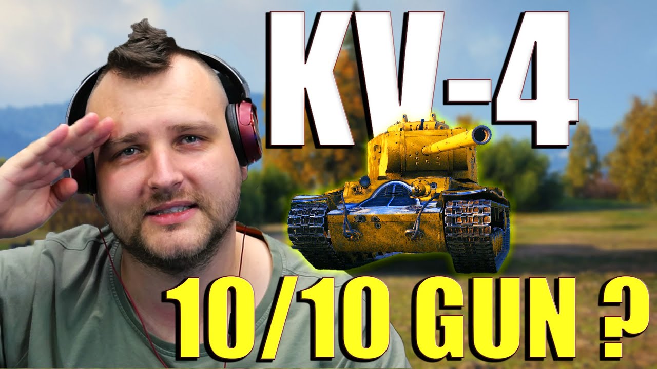 KV-4: The Surprising Heavy Tank with Great Gun Handling! | World of ...