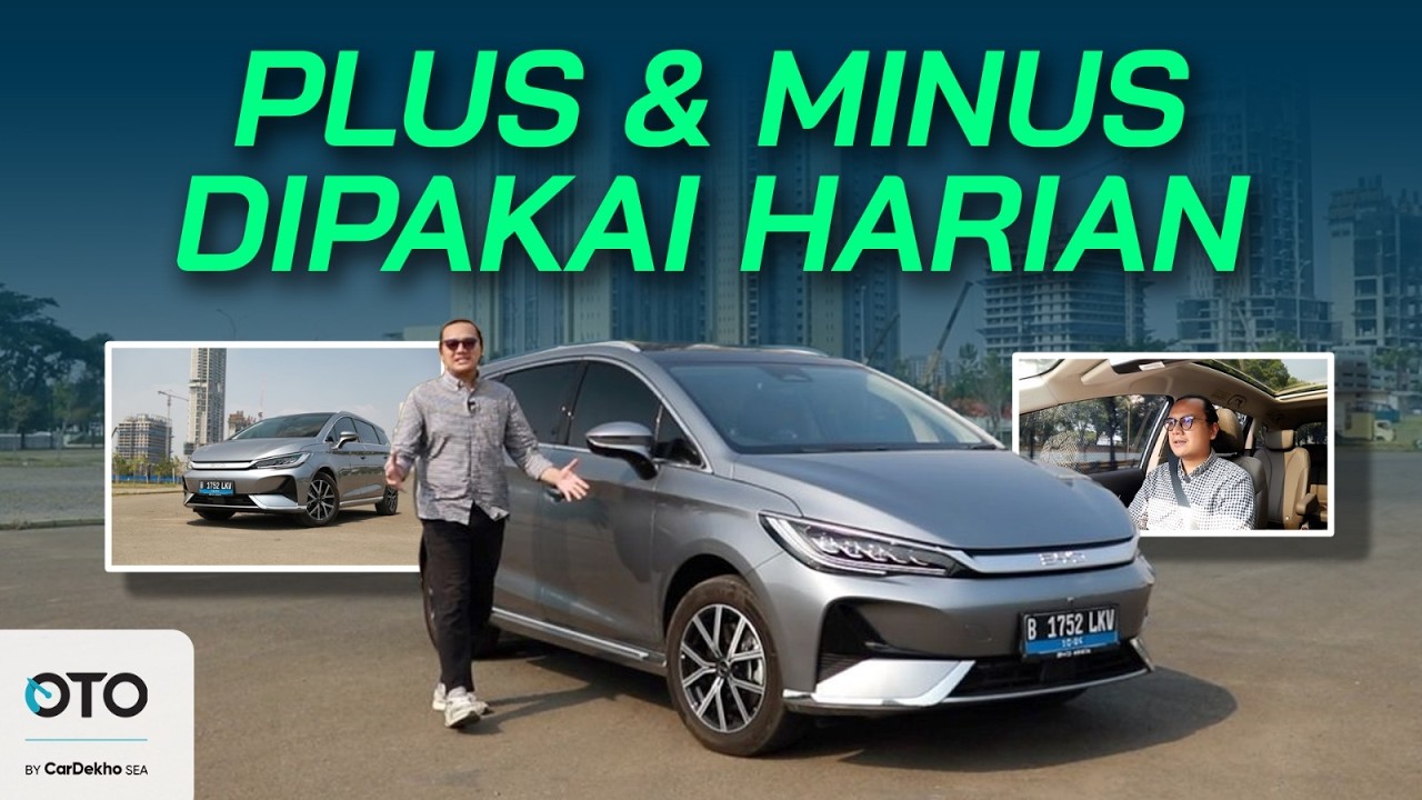 TEST DRIVE BYD M6: BONGKAR KELEBIHAN DAN KEKURANGANNYA - YouTube