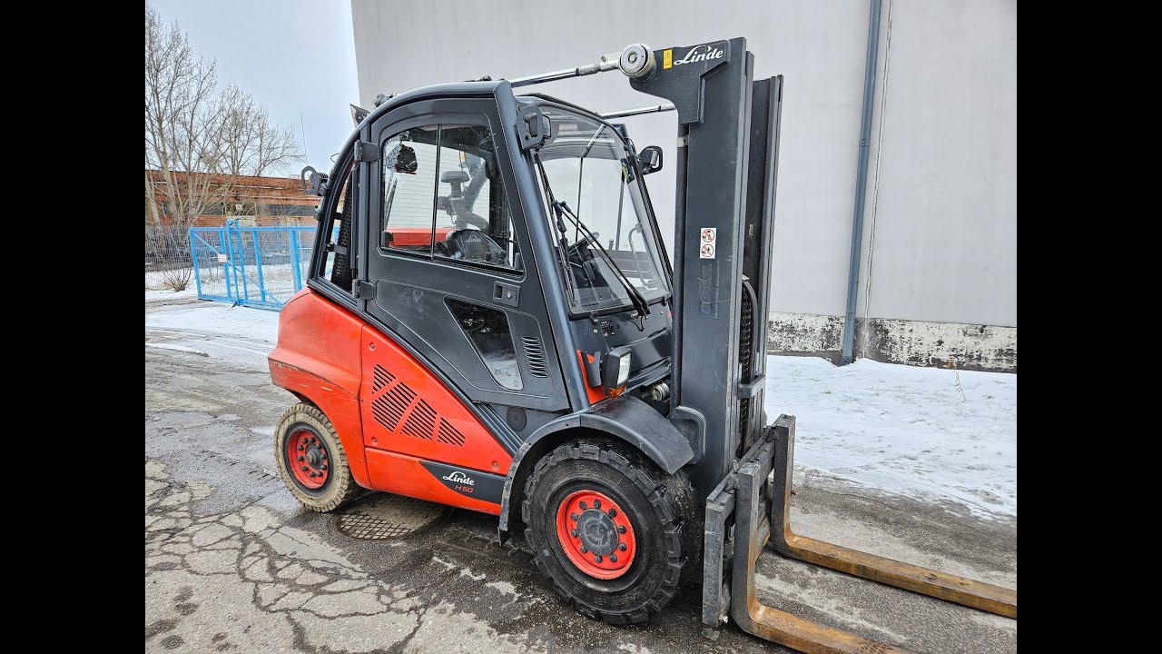 Linde H50T-01/600 2012r - YouTube