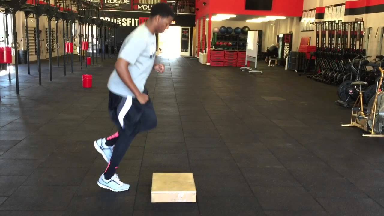 Footwork Drills On Small Box - YouTube
