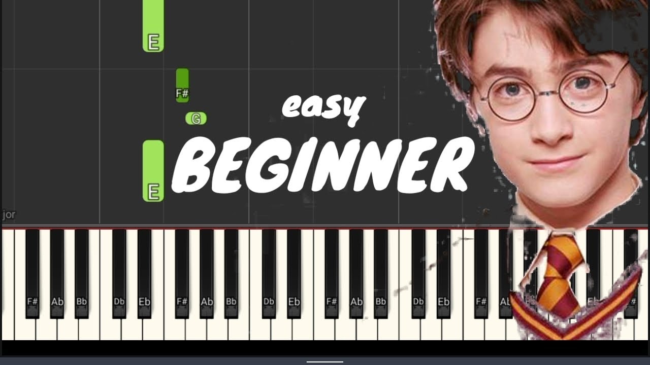 HOW TO PLAY | Harry potter - Hedwig's theme |BEGINNER EASY to learn ...