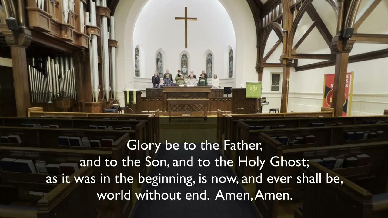 Gloria Patri - Glory Be to the Father - GREATOREX - YouTube