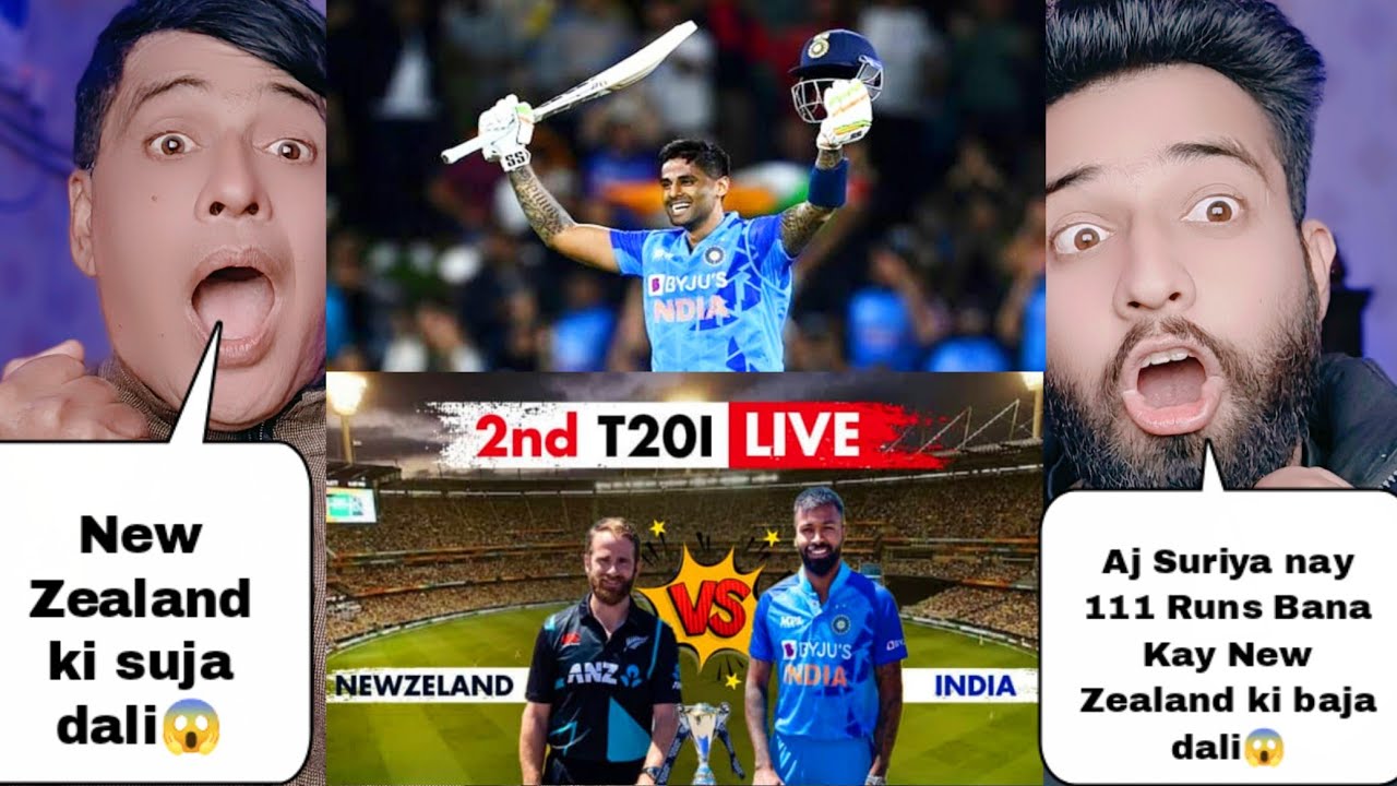 Suriya Kumar Yadav Make 111 Runs India Beat New Zealand In 2nd T20 ...