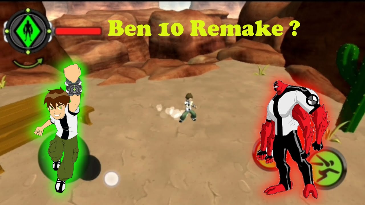 SAIU BEN 10 REMAKE PARA MOBILE E PC!!! BEN 10 - YouTube