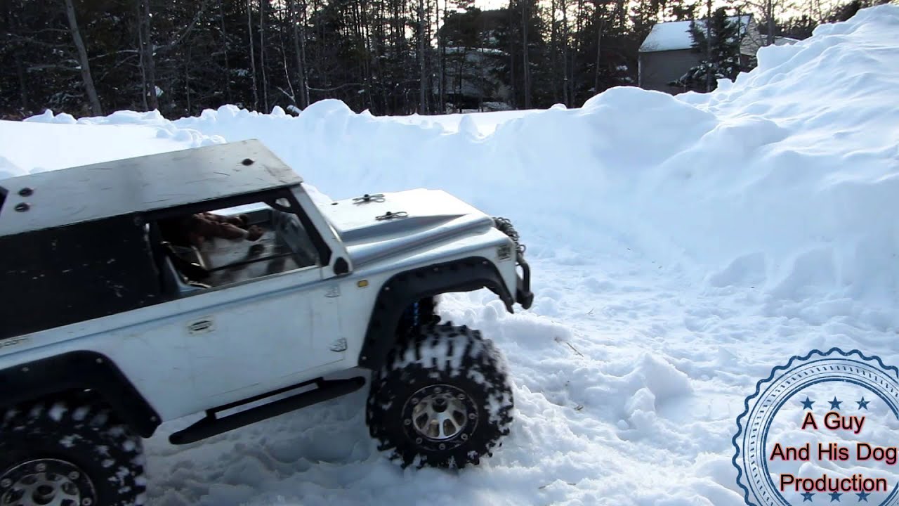AXIAL SCX10 DINGO... Backyard Shock Test - YouTube
