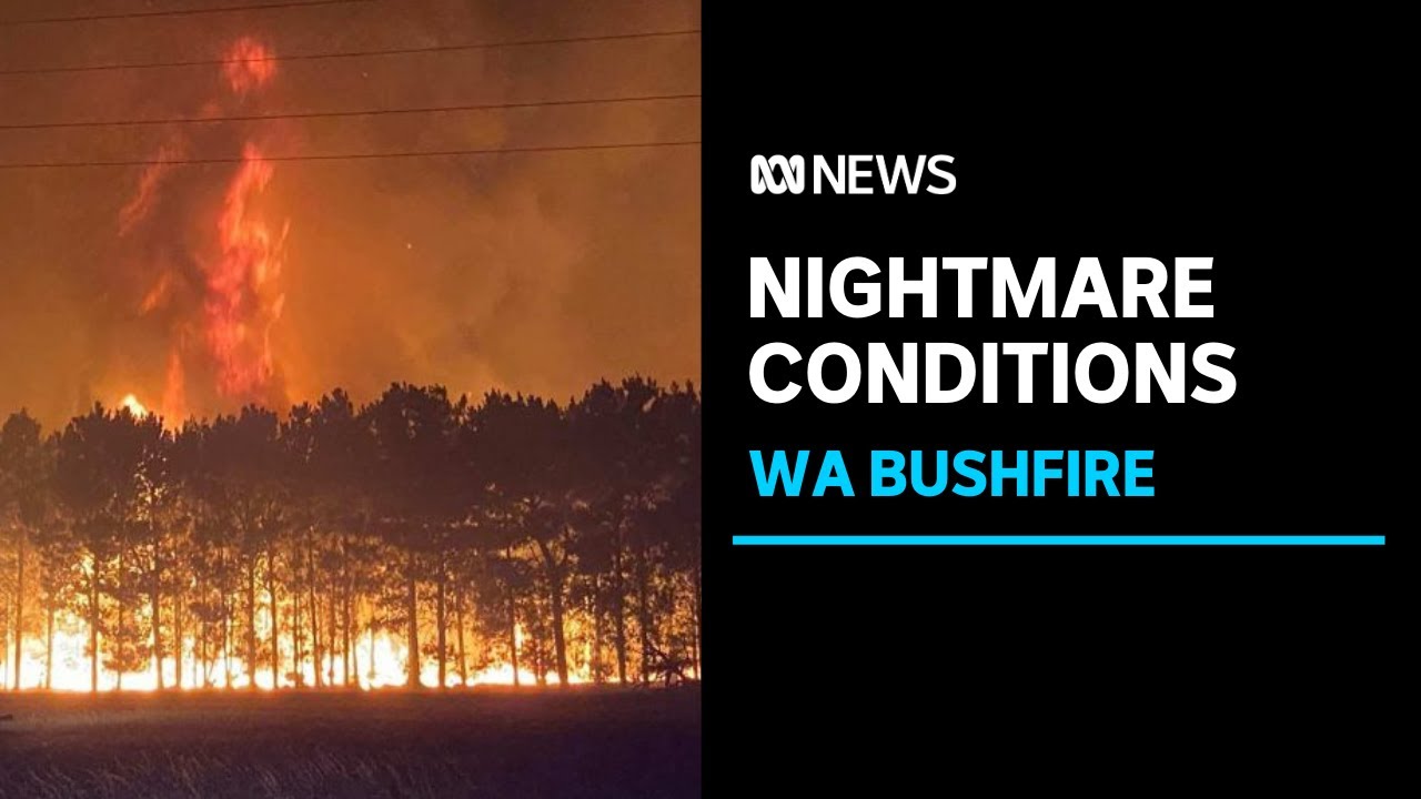 Soaring temperatures and high winds fuelling WA bushfire | ABC NEWS ...