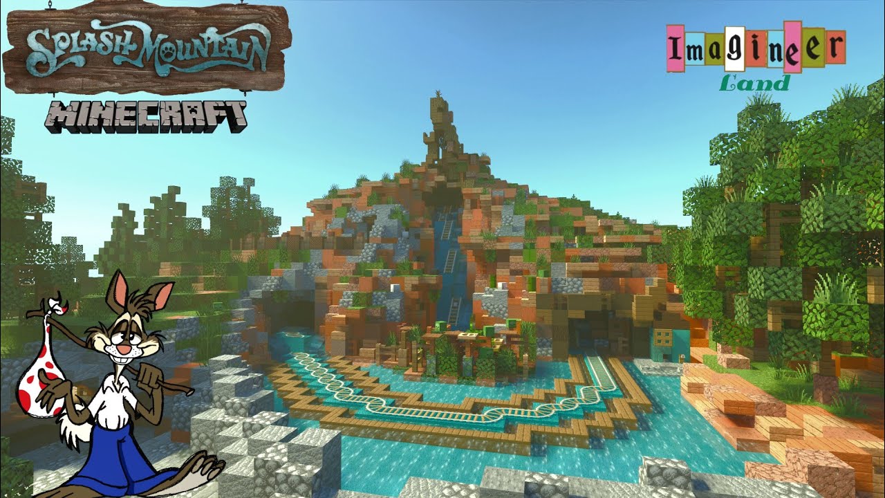 ULTIMATE Custom Splash Mountain in Minecraft! - Imagineerland 2024 ...