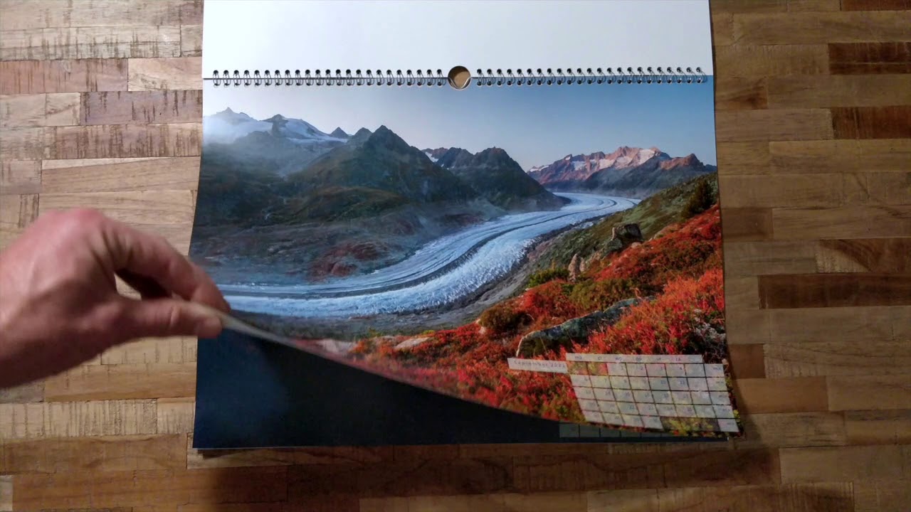 My Landscape photography Calendar 2021 - YouTube