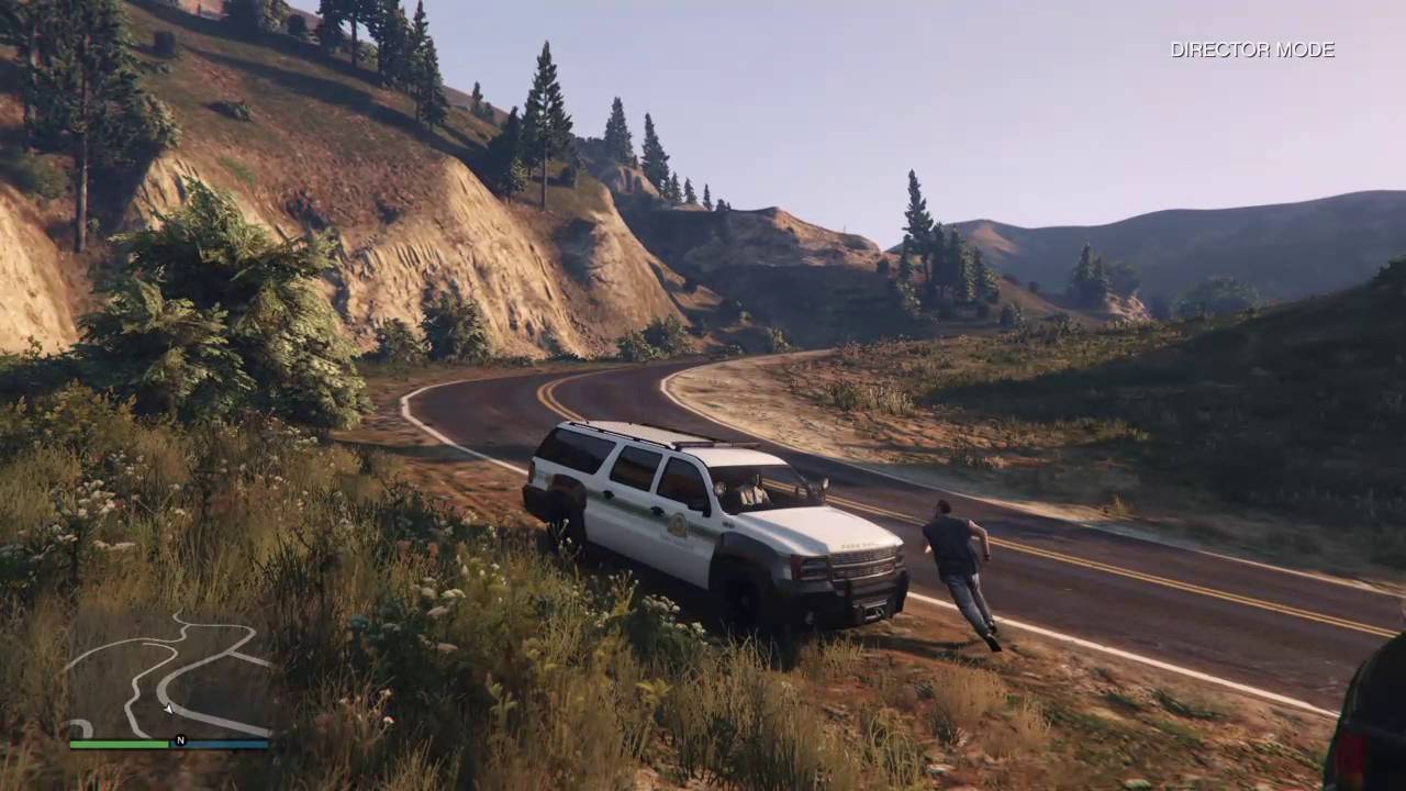 GTA V Park Ranger patrol (Director mode) EP3 - YouTube