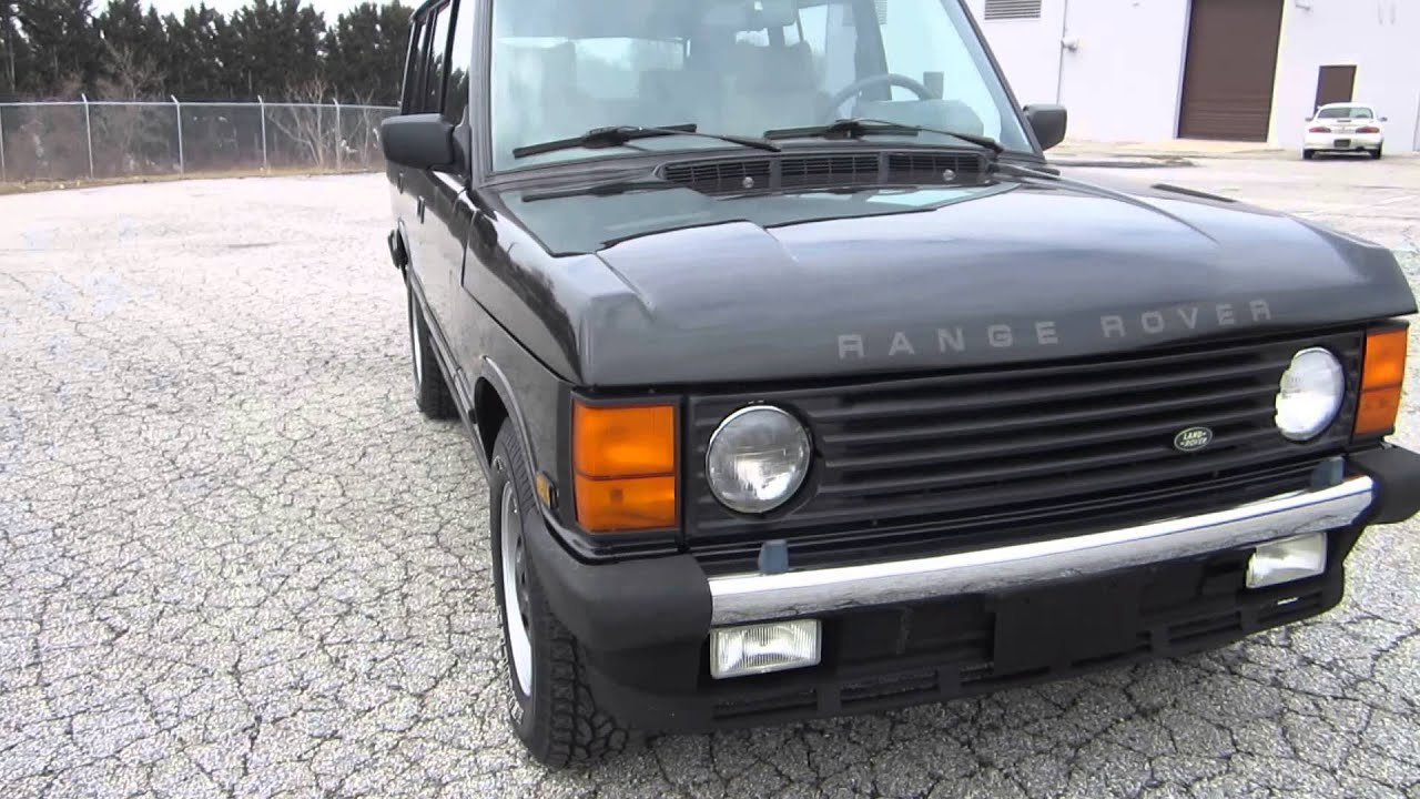 ** SUPER CLEAN & SOLID !!! ** 1993 LAND ROVER RANGE ROVER LWB ** SOLD ...
