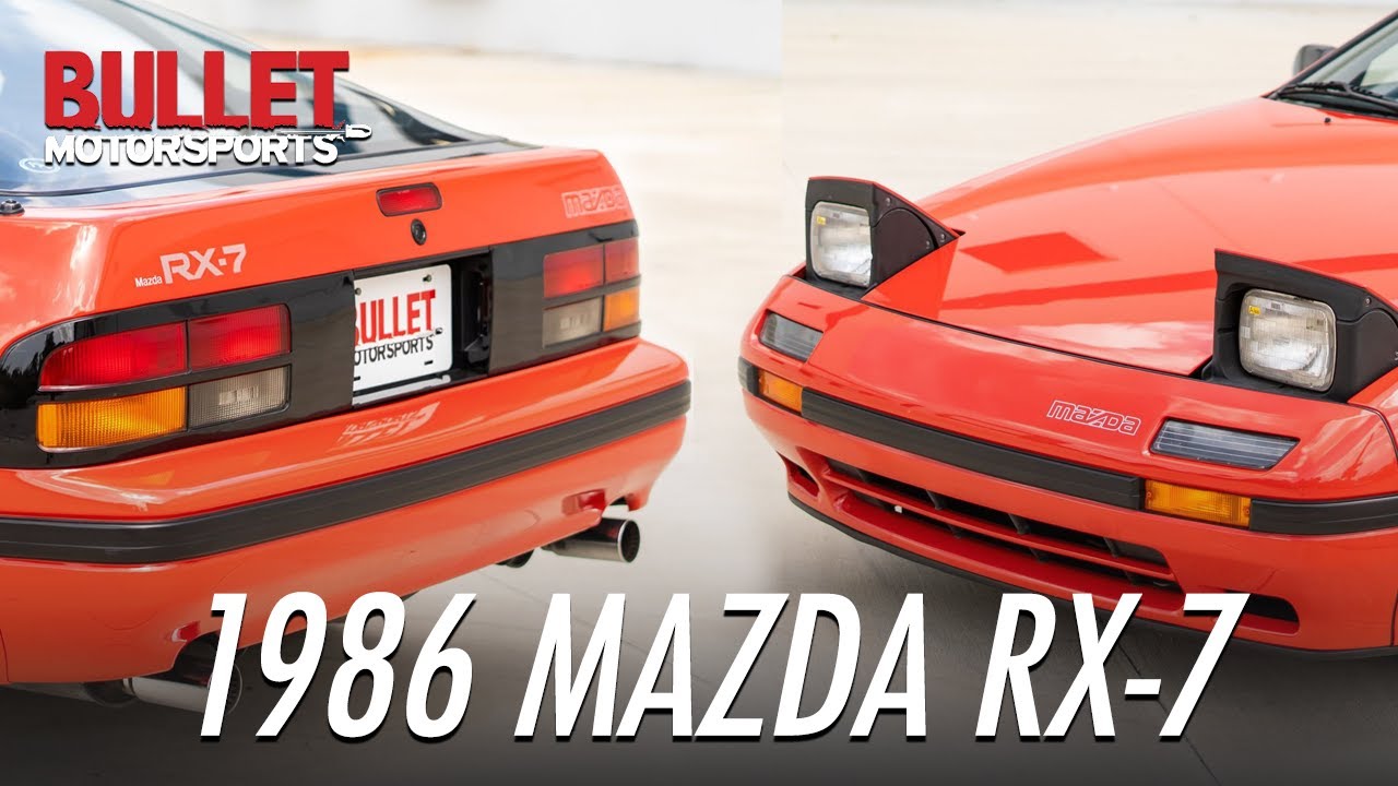 1986 Mazda RX-7 | [4K] | REVIEW SERIES | "Red Rotor, Red Rotor" - YouTube