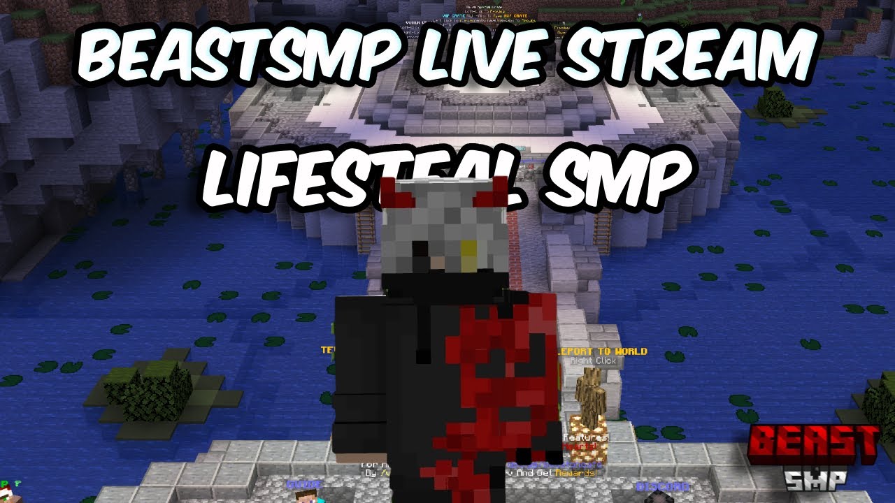 Minecraft Public BEAST SMP Anyone Can Join LIVE! | Bedrock/Java Cross ...