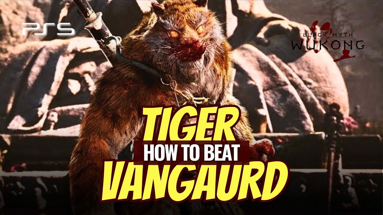 Dominating Tiger Vanguard Boss Fight - Black Myth Wukong - YouTube