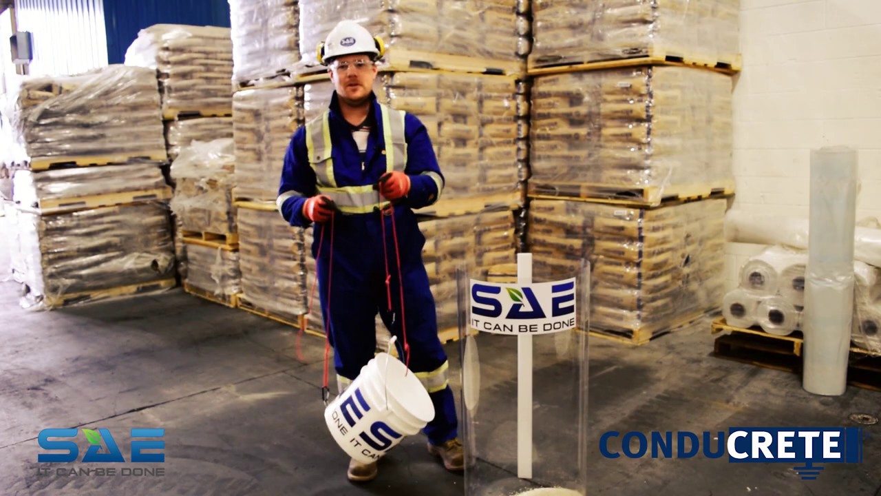 Conducrete® Pail Demo - YouTube