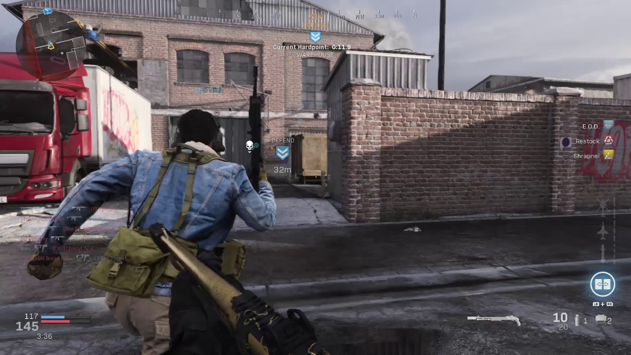 Call of Duty Modern Warfare: Hardpoint on Hackney Yard Gameplay Using ...